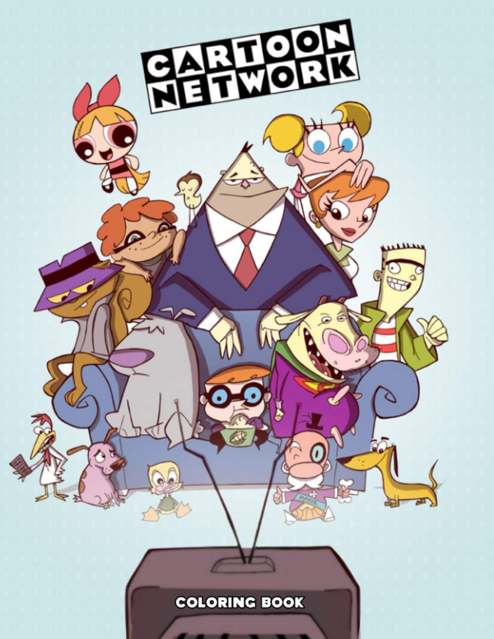 Buy Cartoon Network Coloring Book: Retro Coloring Books For Kids With ...