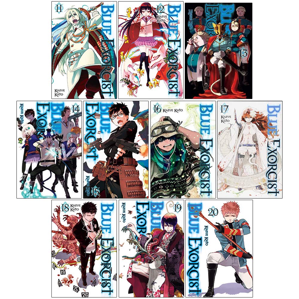 Blue Exorcist Series Vol 11-20 Collection 10 Books Set (Series 3 and 4 ...