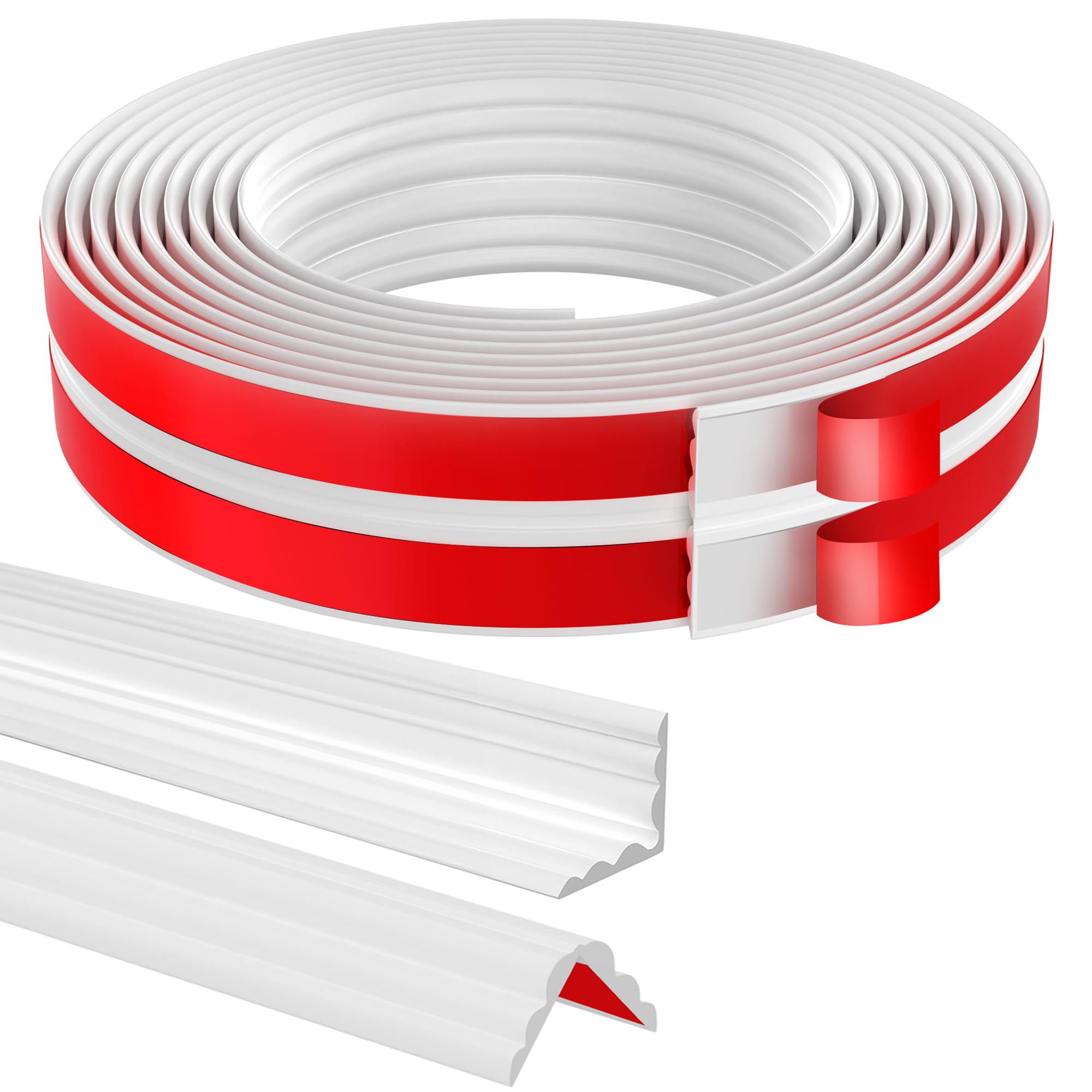 Amazon.com: Mavionor Wall Corner Protector Peel and Stick Wall Molding ...