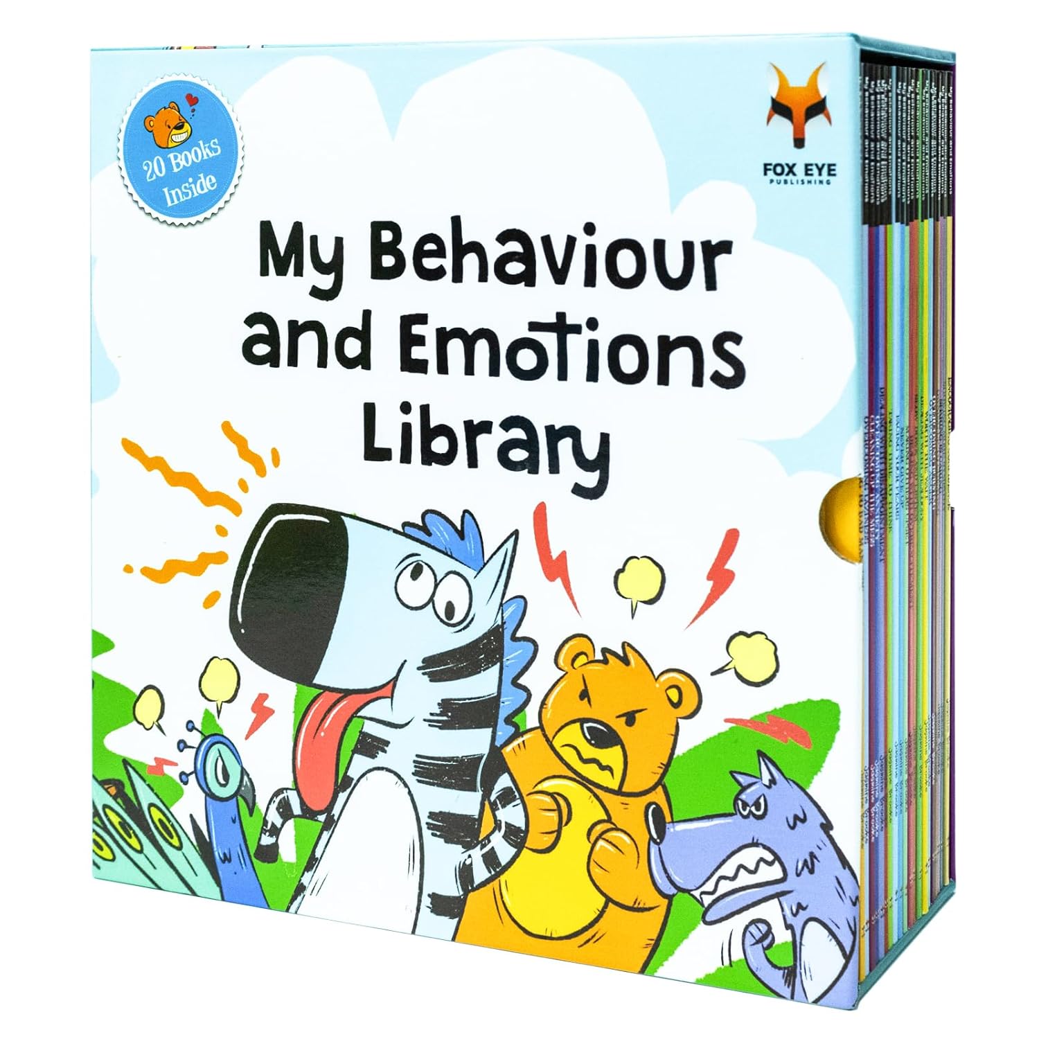 My Behaviour and Emotions Library 20 Books Box Set: Anxiety, Confidence ...