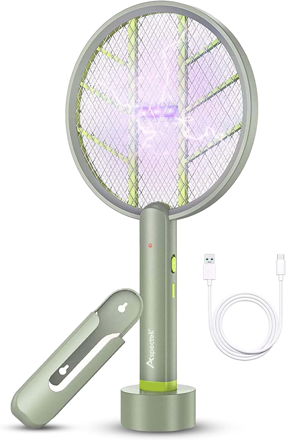 Amazon.com: Aspectek 3000V Electric Fly Swatter for Indoor and Outdoor ...