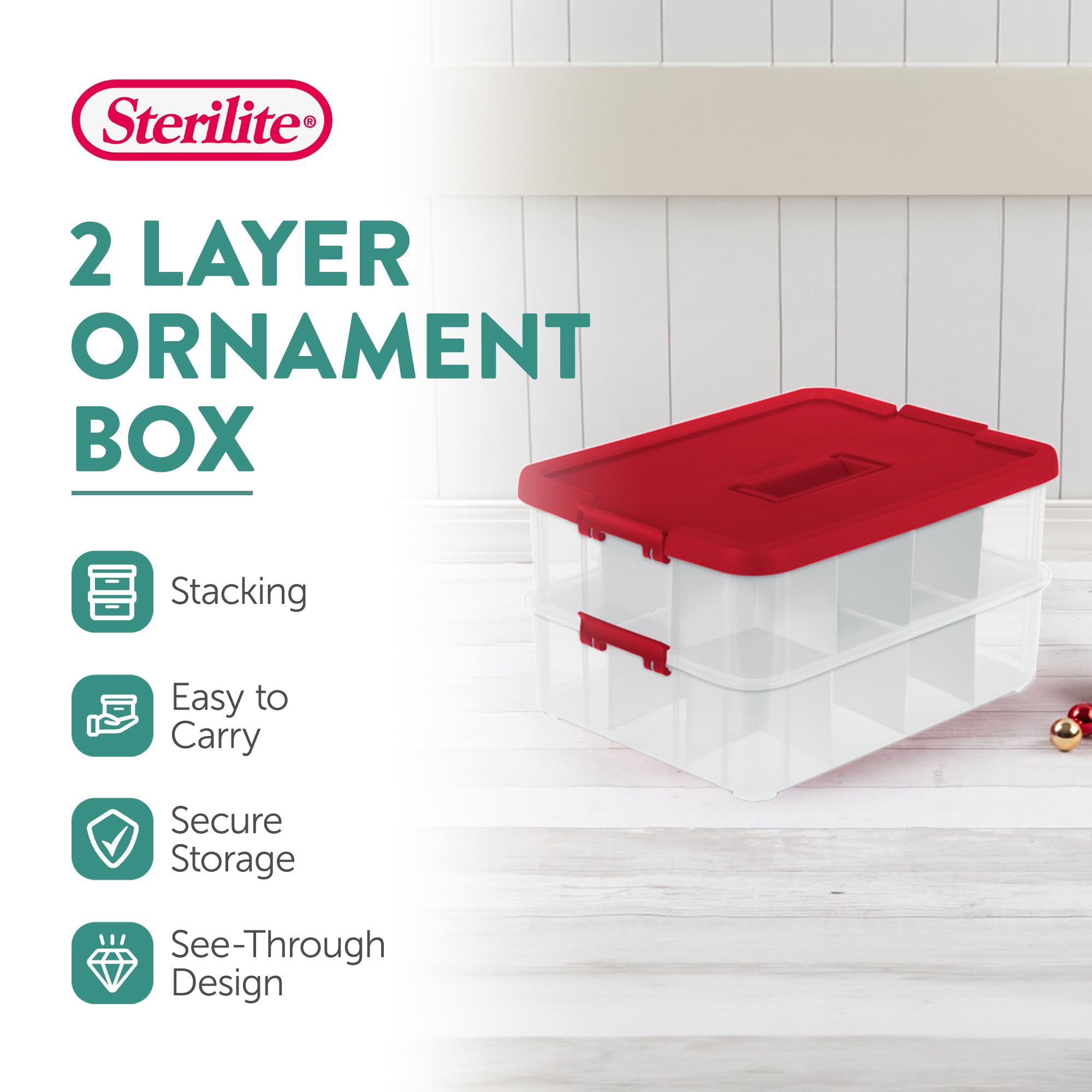 Snapklik.com : Sterilite 8-Pack Plastic Storage Box