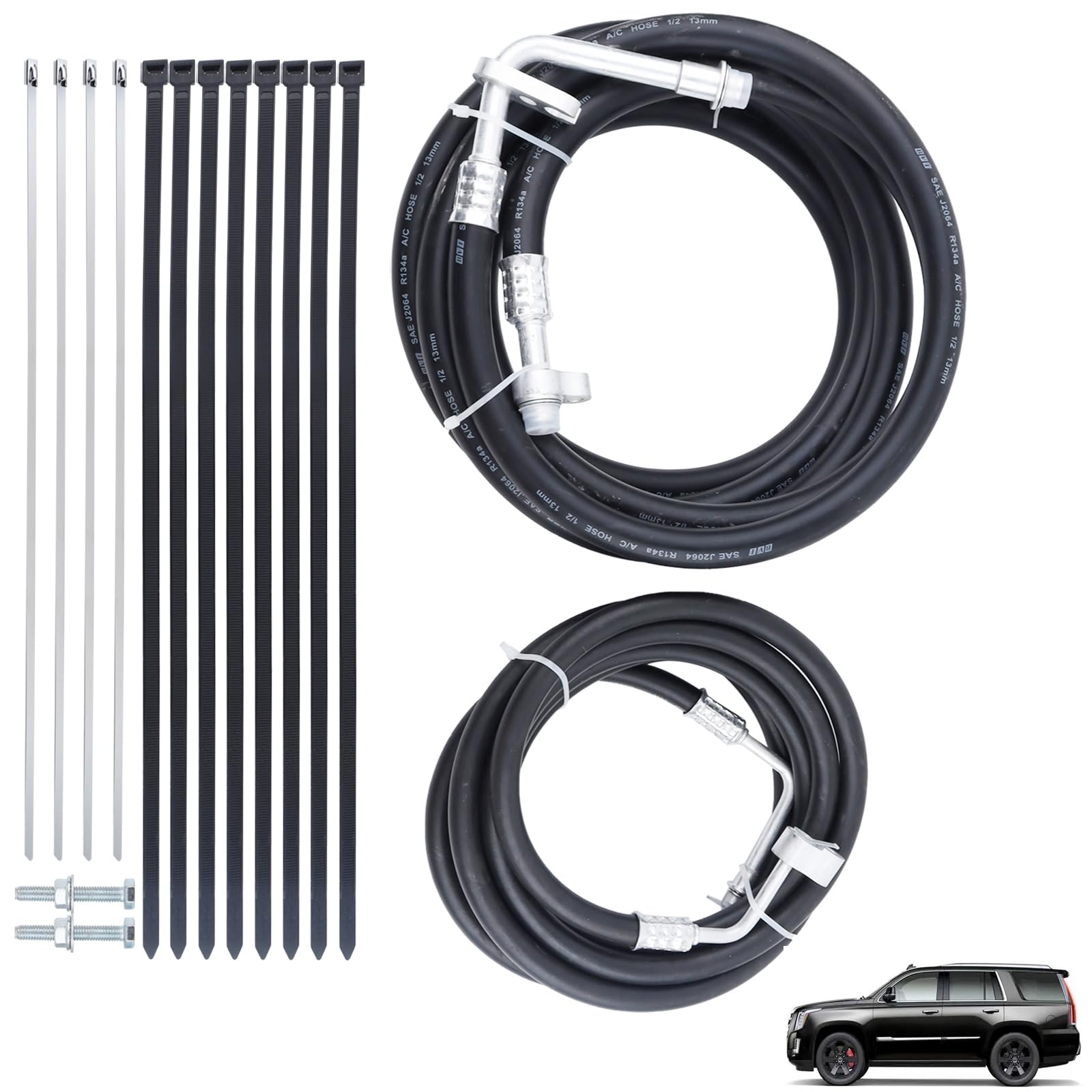 Snapklik.com : Rear AC Line Set YTE33439 Replacement Lines Air ...