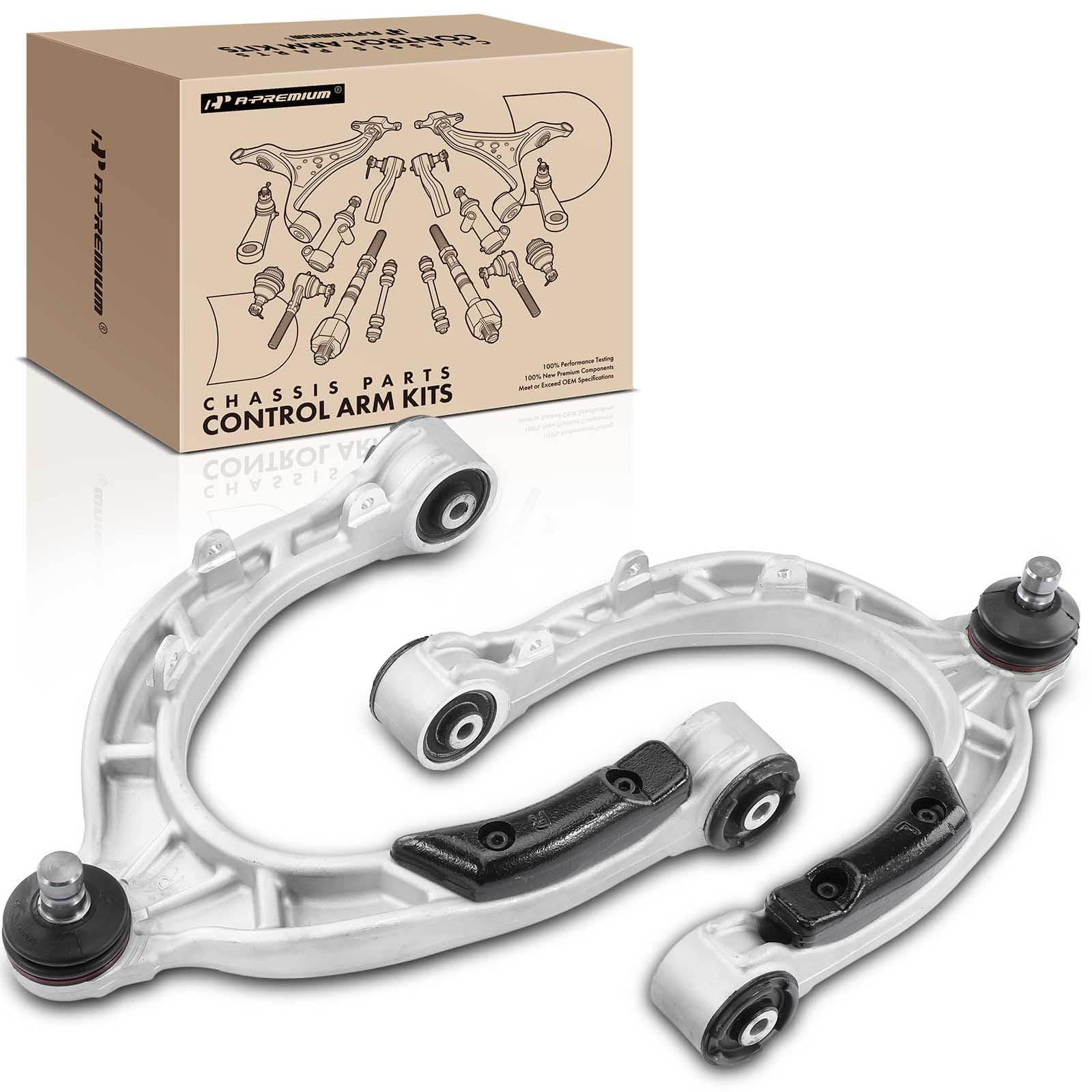 Amazon.com: A-Premium 2 x Front Upper Control Arm, with Ball Joint ...