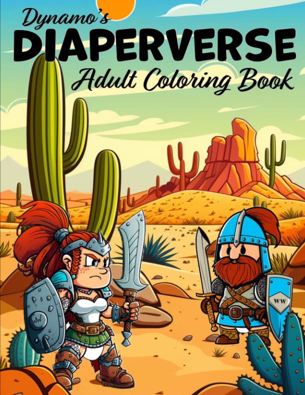 Dynamo's Diaperverse Adult Coloring Book: A Coloring Book For Adults ...