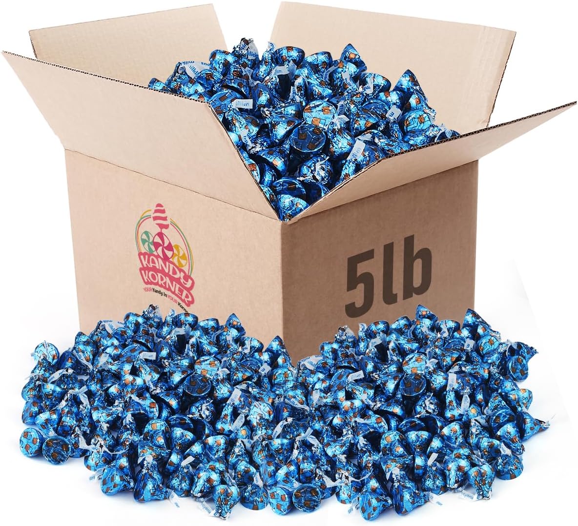Amazon.com : HERSHEY'S KISSES Milklicious Milk Chocolate Candy Share ...