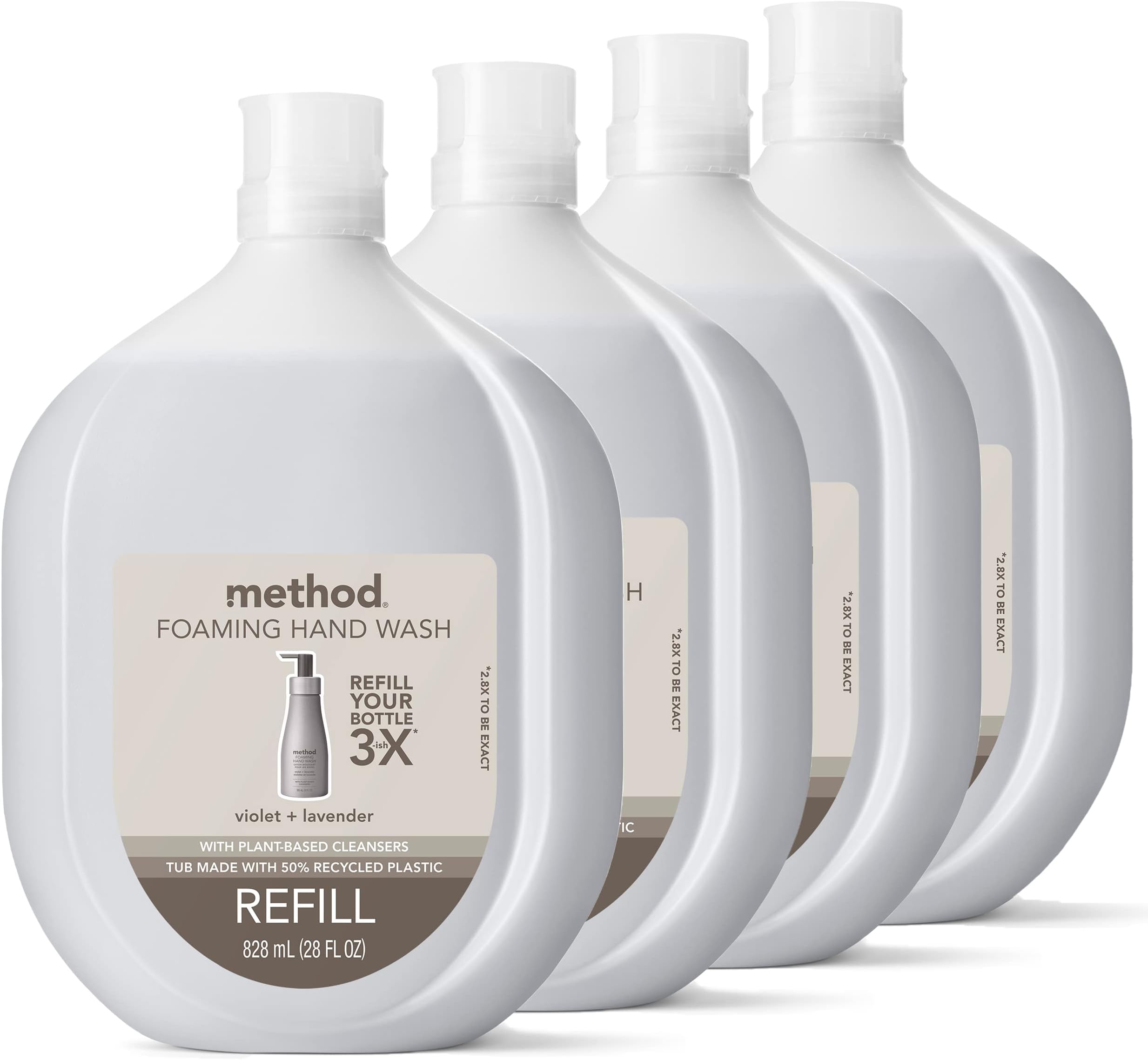 Amazon.com: Method Foaming Hand Soap Refill, Vanilla + Raspberry ...