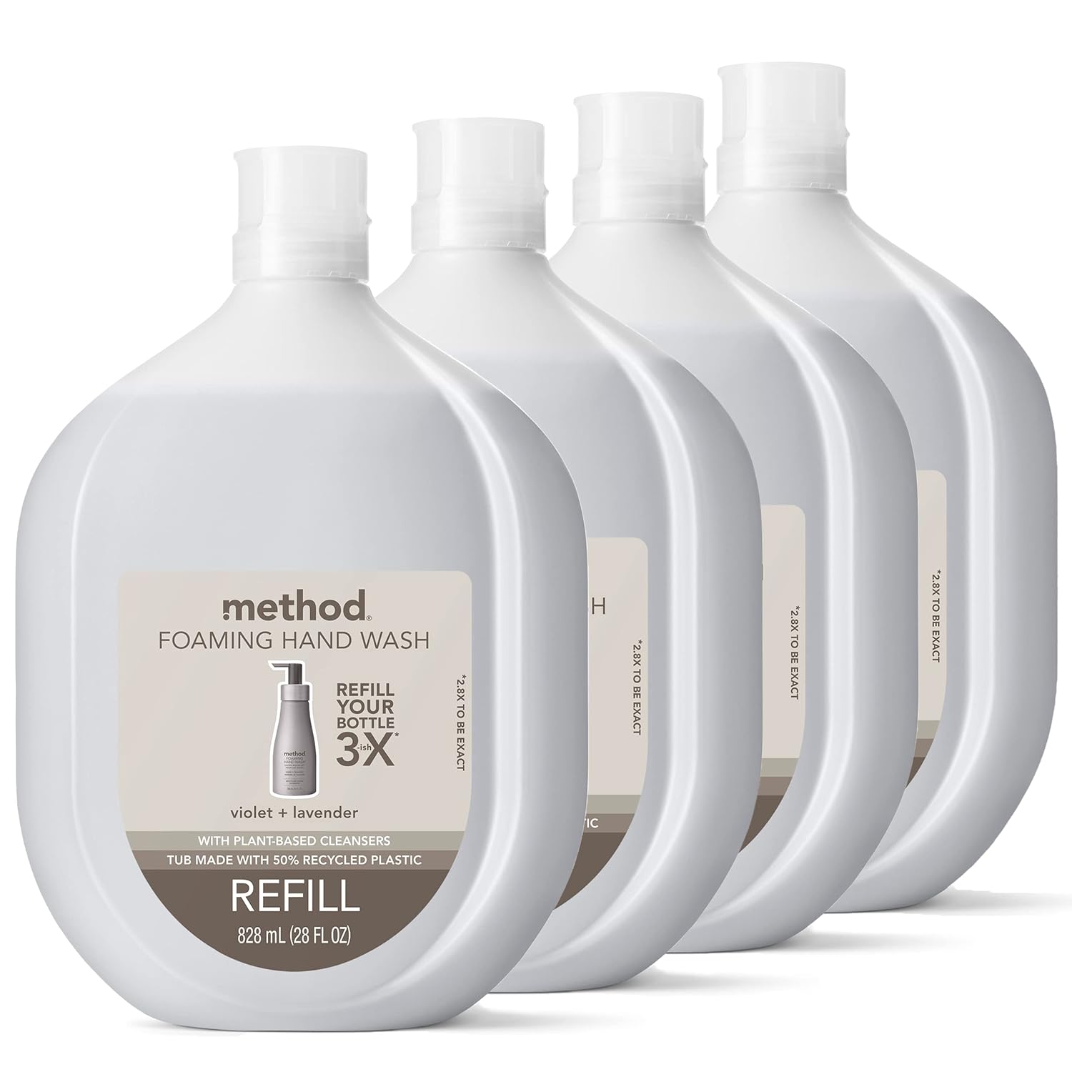 Amazon.com: Method Foaming Hand Soap Refill, Violet + Lavender ...