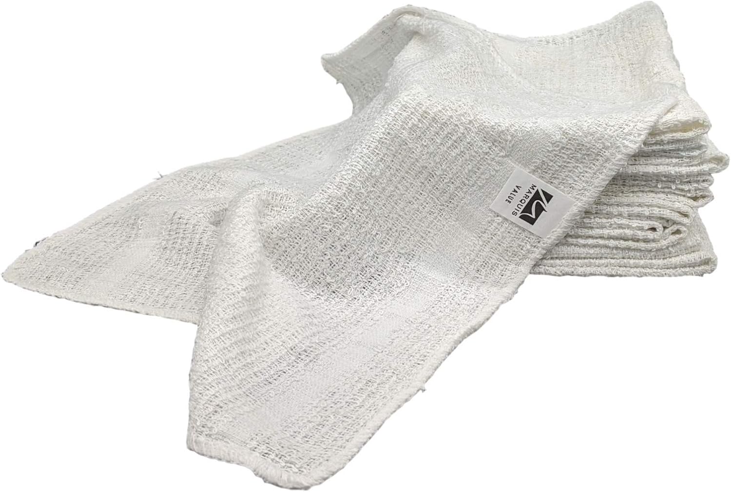 Amazon.com: Marquis Mills 12 Inch x 12 Inch White Cotton Value ...