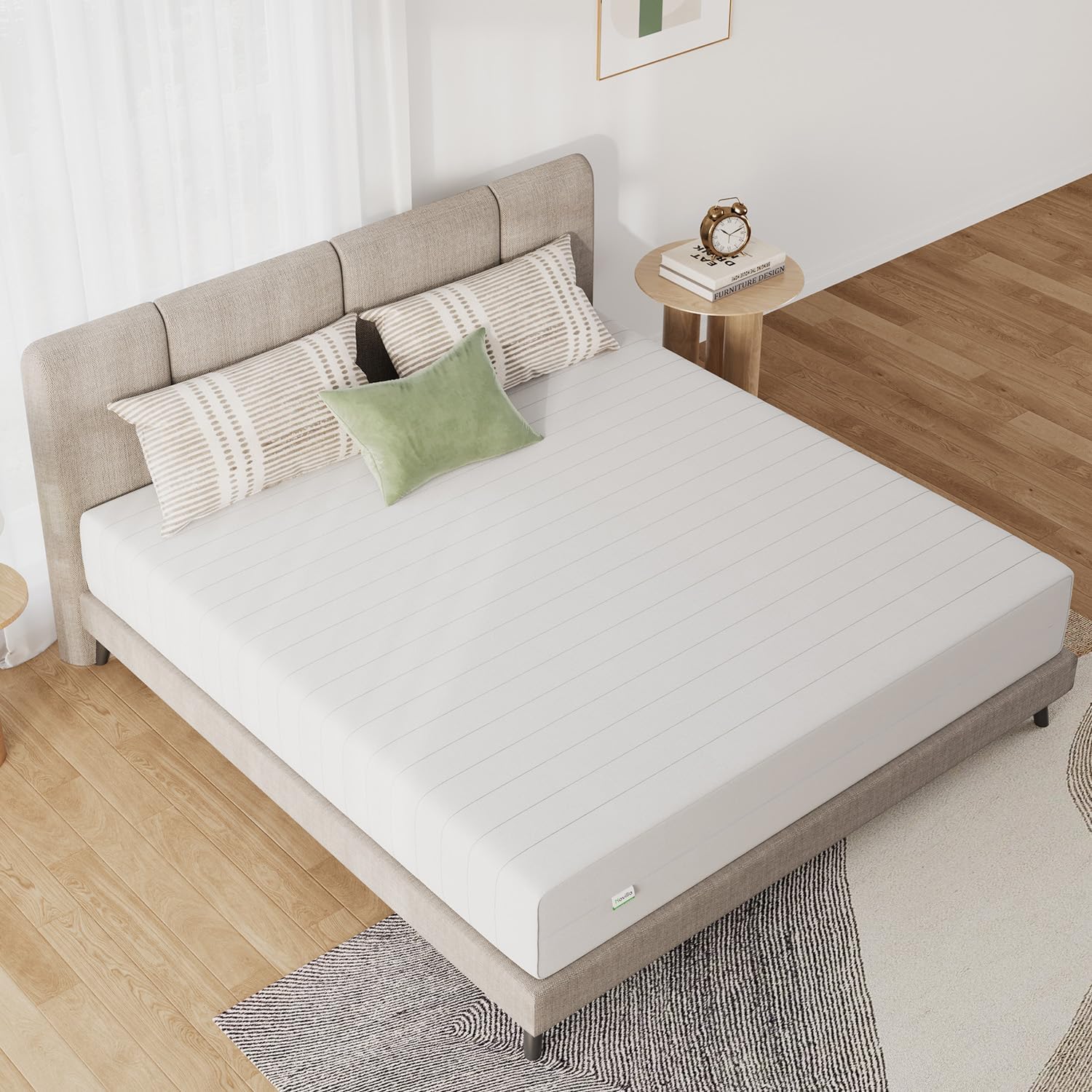 Amazon.com: Amazon Brand - Rivet Memory Foam Mattress, Medium Firm ...