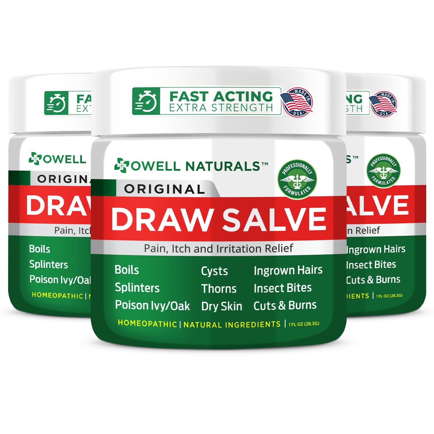 Snapklik.com : OWELL NATURALS Drawing Salve Ointment Fast Acting ...