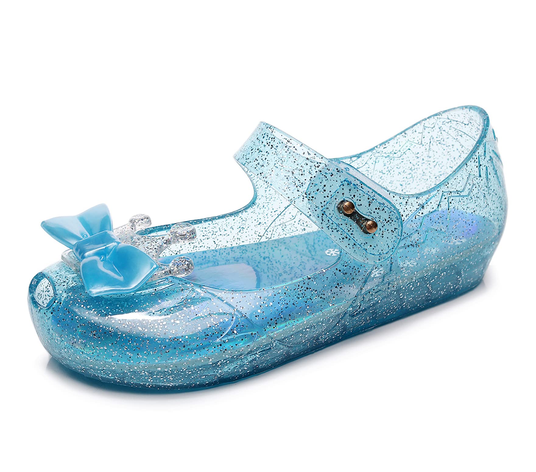 Snapklik.com : OMGard Jelly Shoes For Girls Princess Dress Up Flat ...