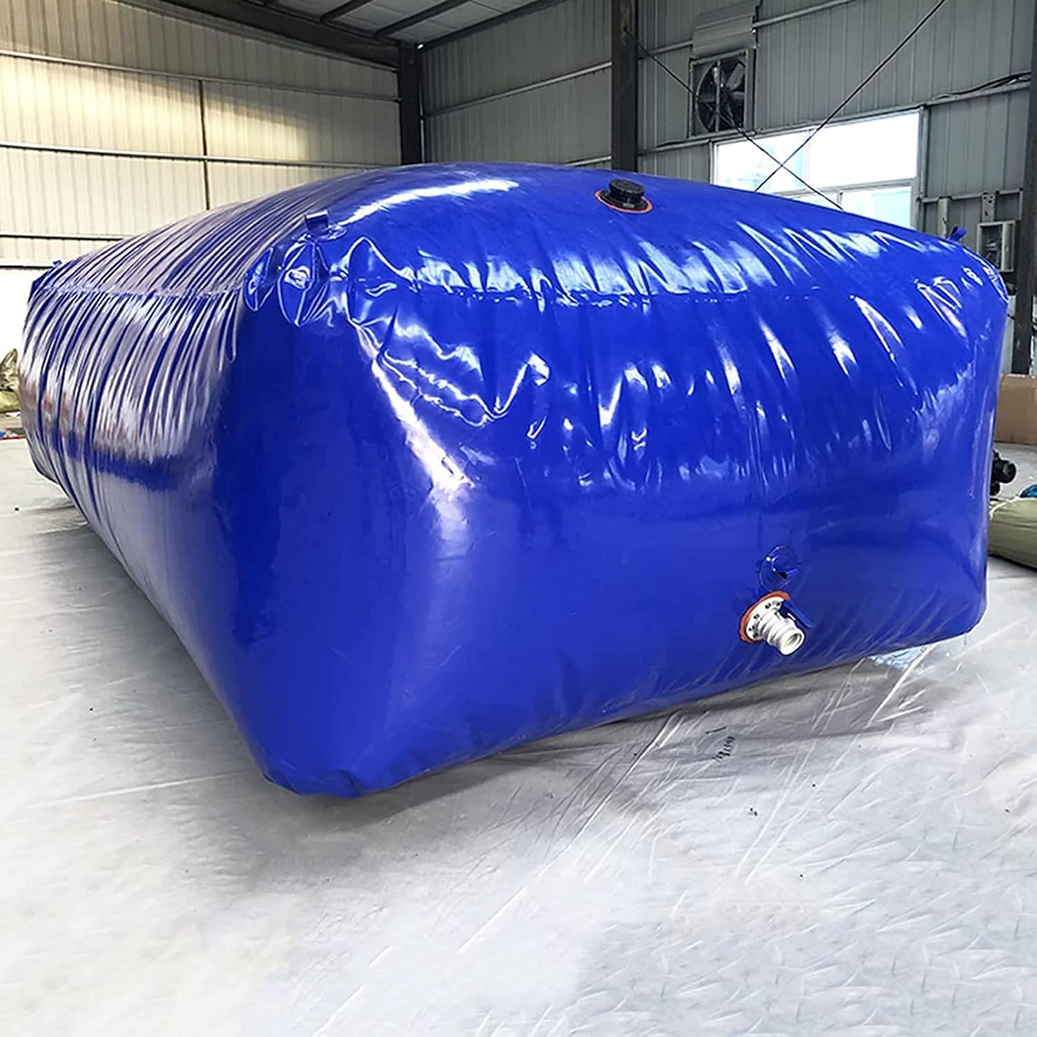 Amazon.co.jp: 2x1x1M/2000L 水タンク、 折りたたみ式 貯水バッグ、 大容量 PVC灌漑用水タンク、 交通 建設のため ...