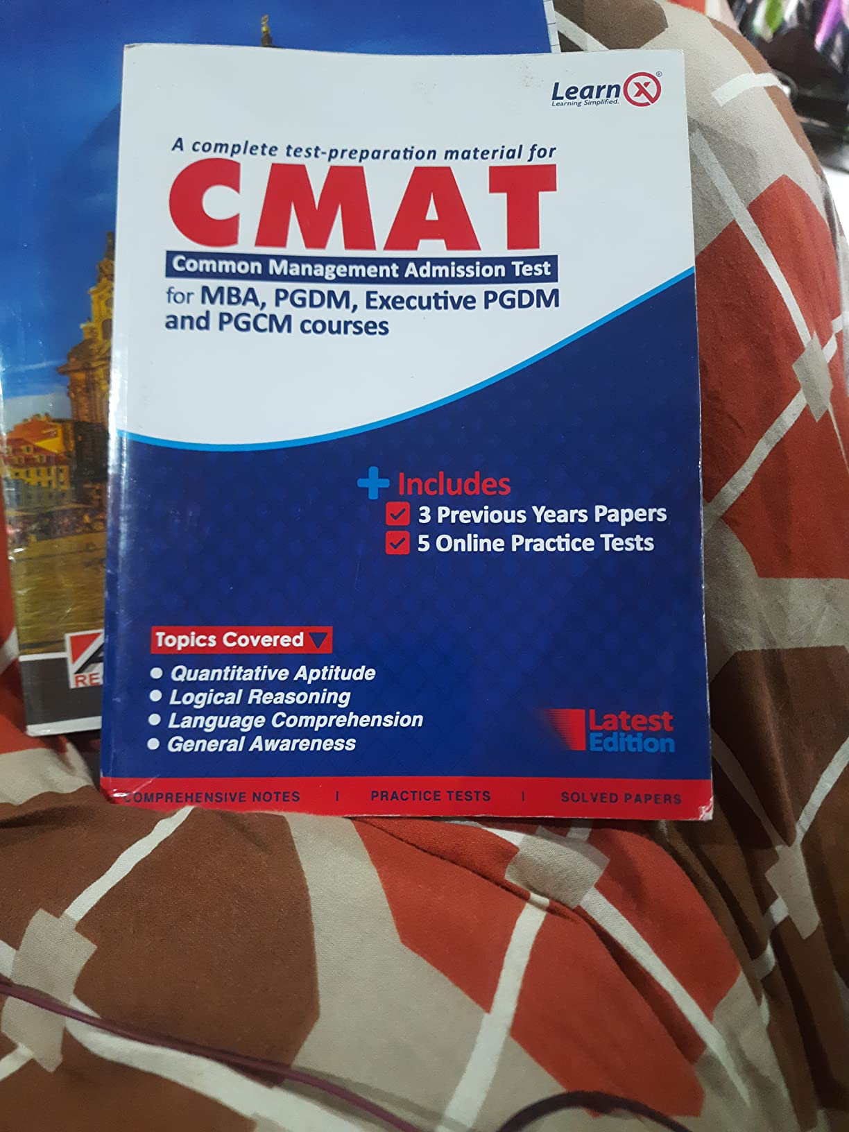 CMAT Entrance Exam Guide with 5 Online Practice Tests : LearnX: Amazon ...