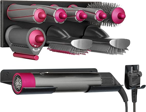 Amazon.com: YOUSTOO Storage Holder for Dyson Airwrap Wall Mount Stand ...