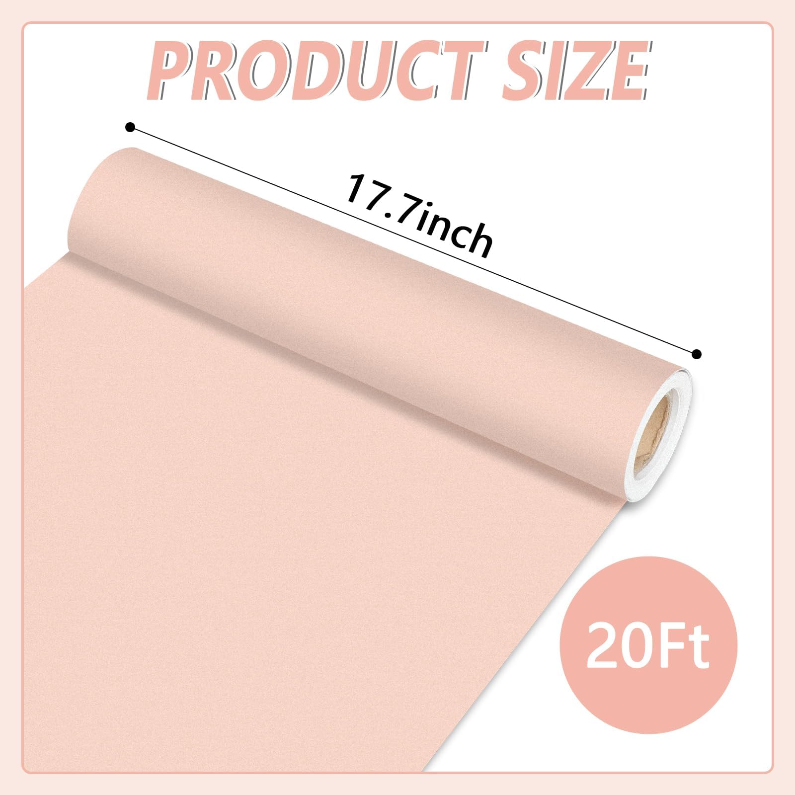 Snapklik.com : Pink Bulletin Board Paper Roll Girl Blush Pink Bulletin ...