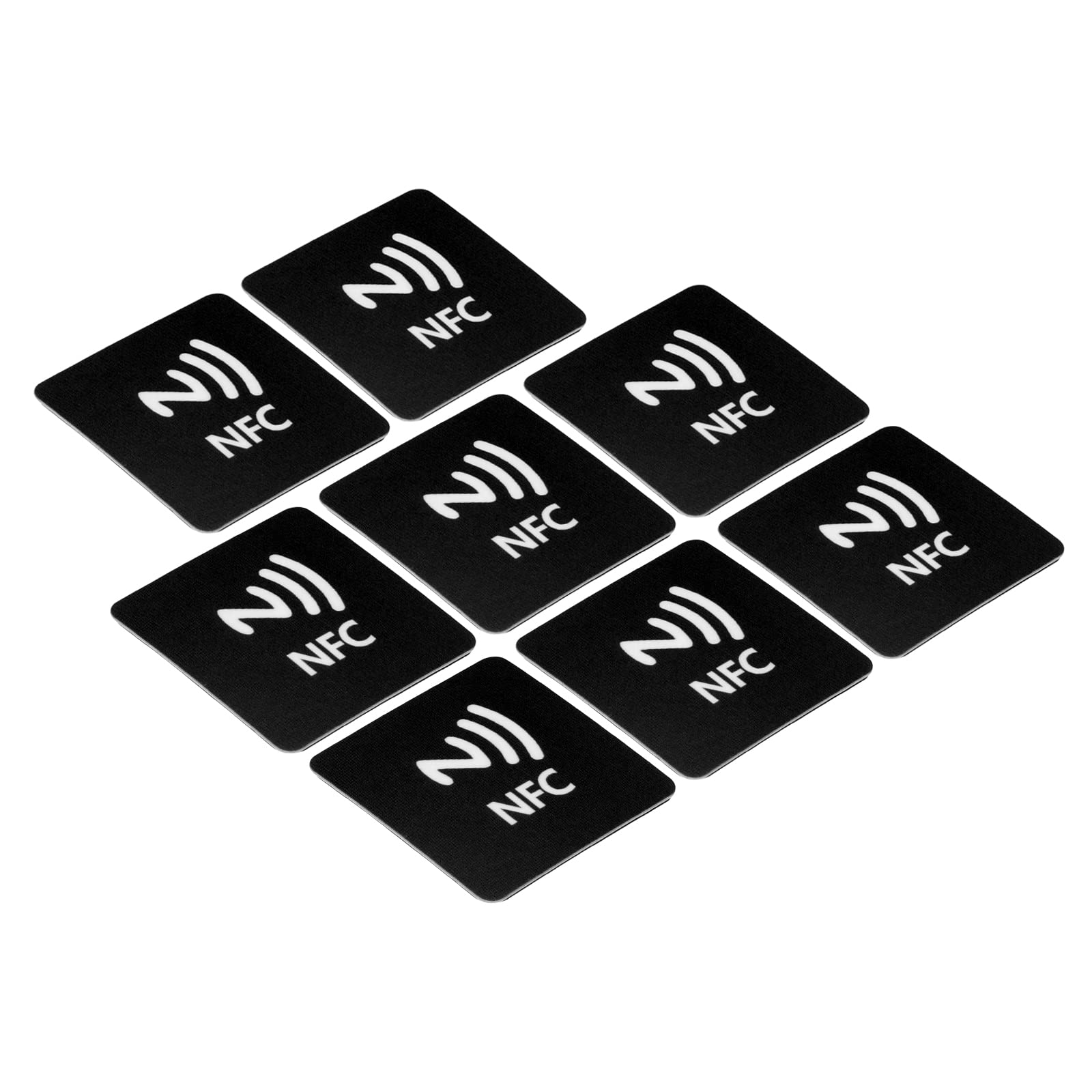 Amazon.com : PATIKIL NFC Stickers, 8 Pack NTAG215 Tag Sticker 504 Bytes ...