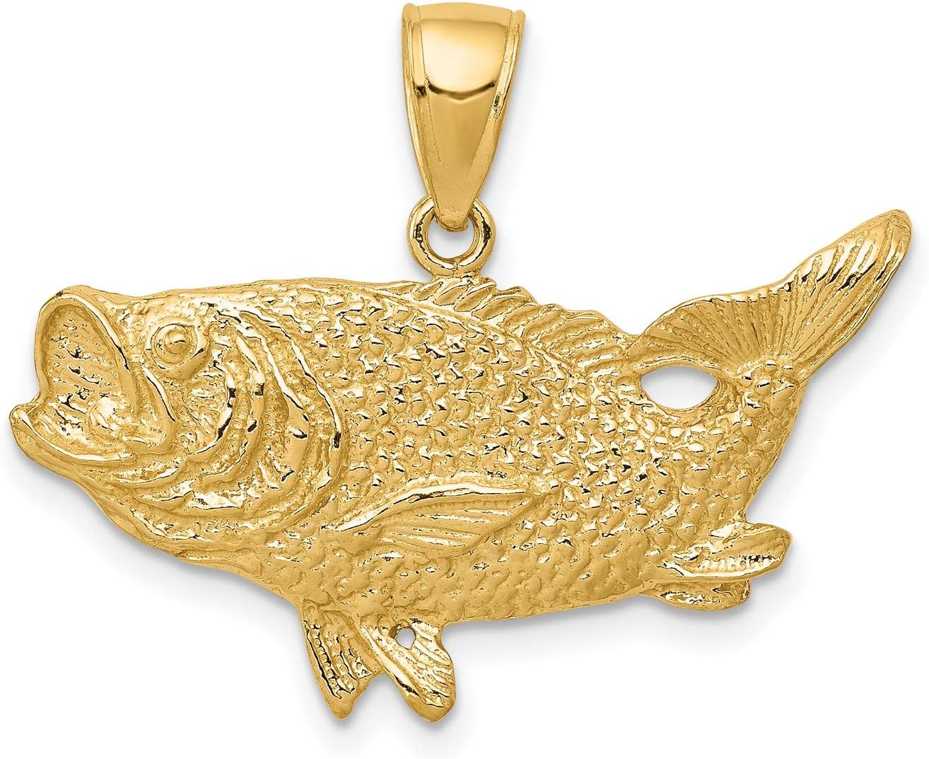 Amazon.com: Jewelry Stores Network 14k Yellow Gold Solid Open-Back ...