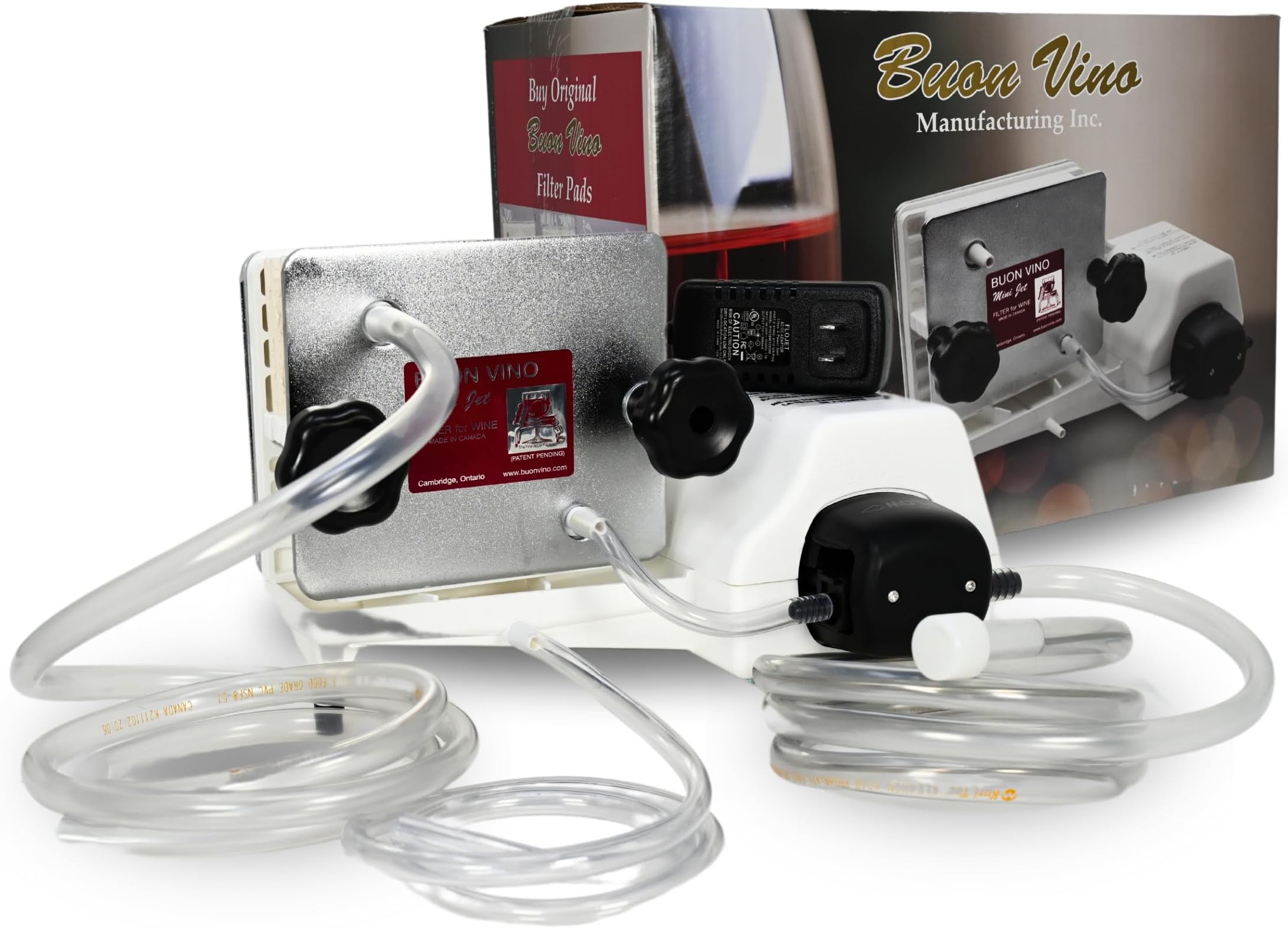 Amazon.com: Buon Vino Mini Jet Wine Filter - Easy Bottle Filteration ...