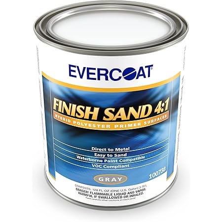 Amazon.com: Evercoat Super Build 4:1 Polyester Primer Surfacer for ...
