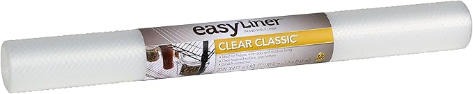 Amazon.com - EasyLiner Clear Classic Shelf Liner - Durable Non Adhesive ...