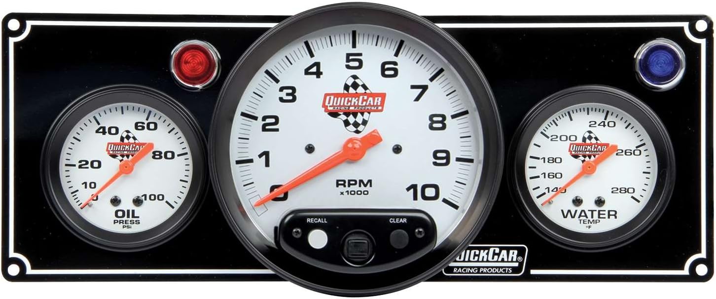 Amazon.com: QuickCar Racing Products 61-6731 Gauge Panel : Automotive
