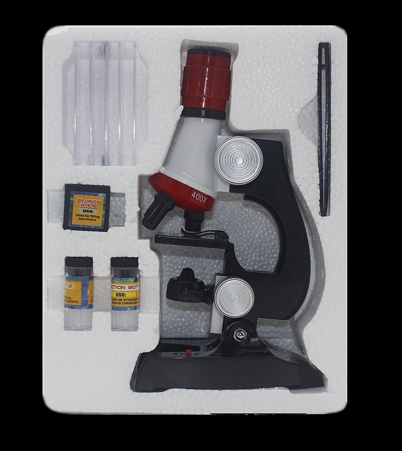 2022発売 子供用ゴールデン顕微鏡-Kids Beginner Microscope Kit-Children's Early Education Biological Science HD ...