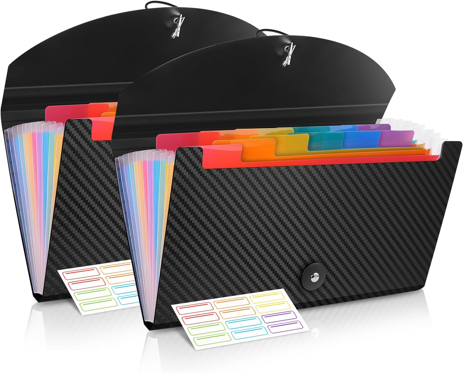 Receipt Organizer Cesil 13 Pockets Receipt Holder Small Accordion File ...