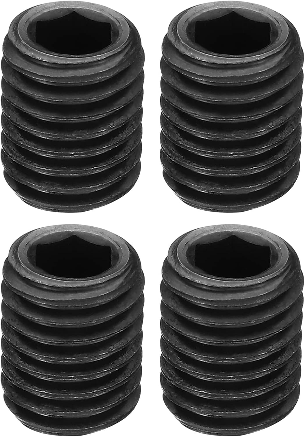 Amazon.com : PATIKIL 15mm Rod Extension Connector, 4 Pack M12 Thread ...