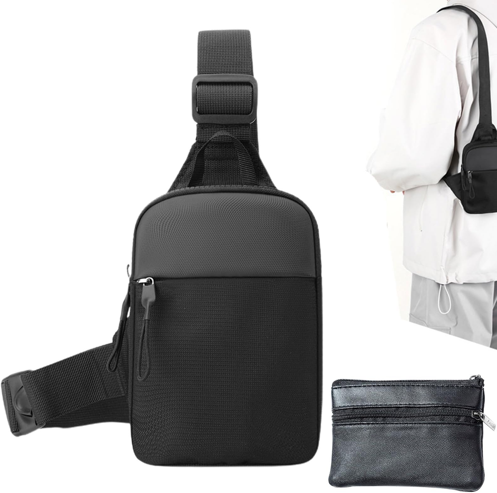 GWAWG Sling Bag,Small Bag for Men and Women,Waterproof Chest Bag,Cross ...
