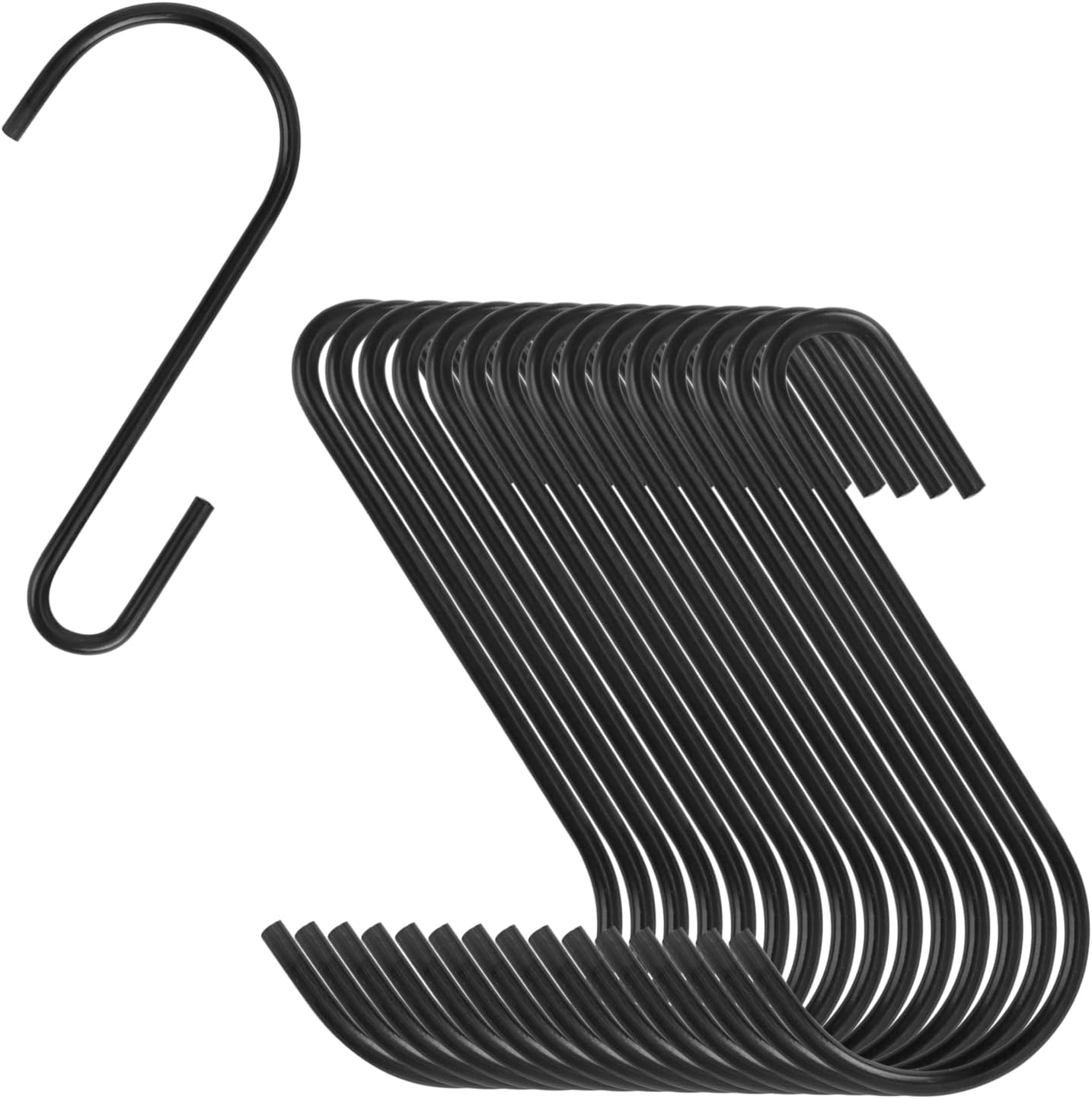 Amazon.com: Akamino 100 Pack S Shaped Metal Hooks, S Shaped Stainless ...