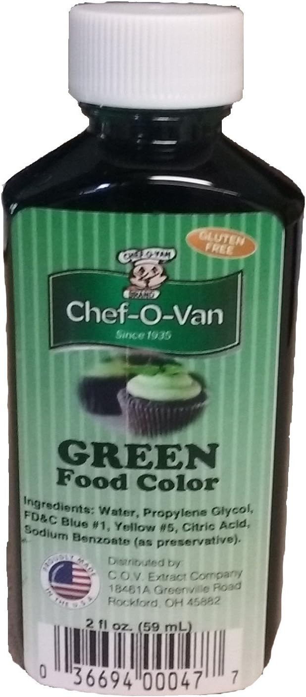 Amazon.com : Green Food Coloring - 1 Gallon : Grocery & Gourmet Food