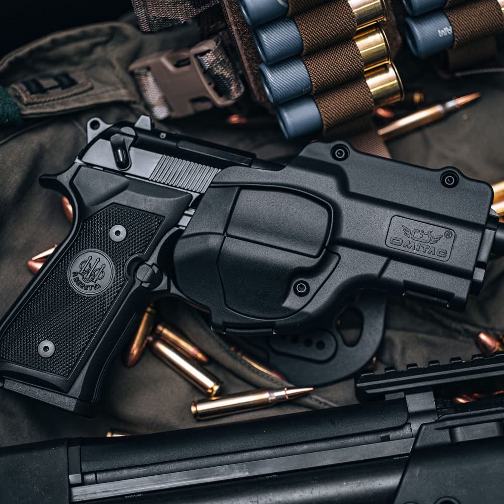 Owb Holster For Beretta 92fs 92 M9 Paddle Holsters Military ...