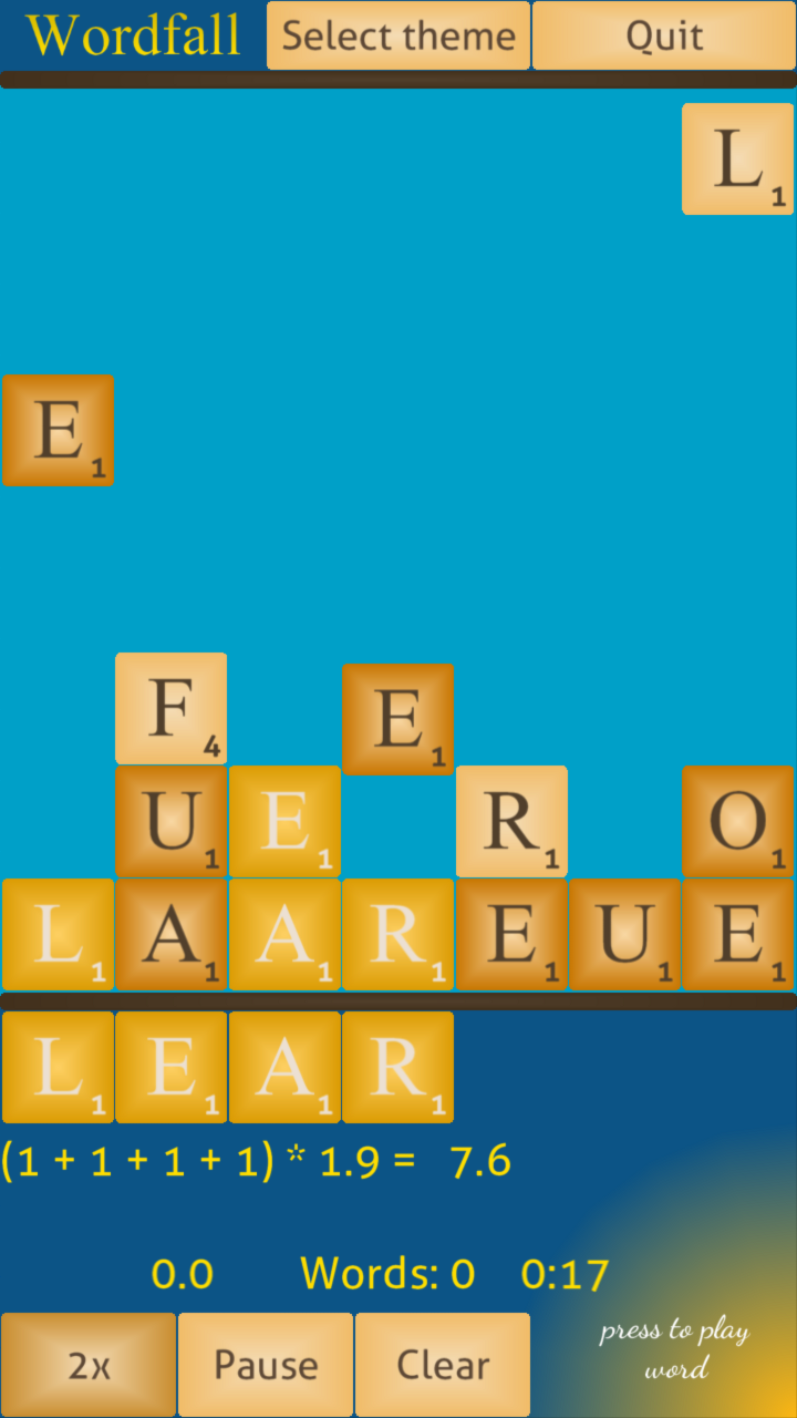 Wordfall - App on Amazon Appstore