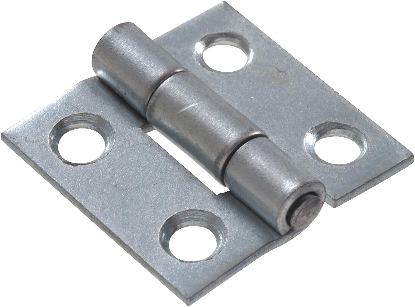 Hardware Essentials 851734 Light Narrow Door Hinges and Fixed Pin Brass ...