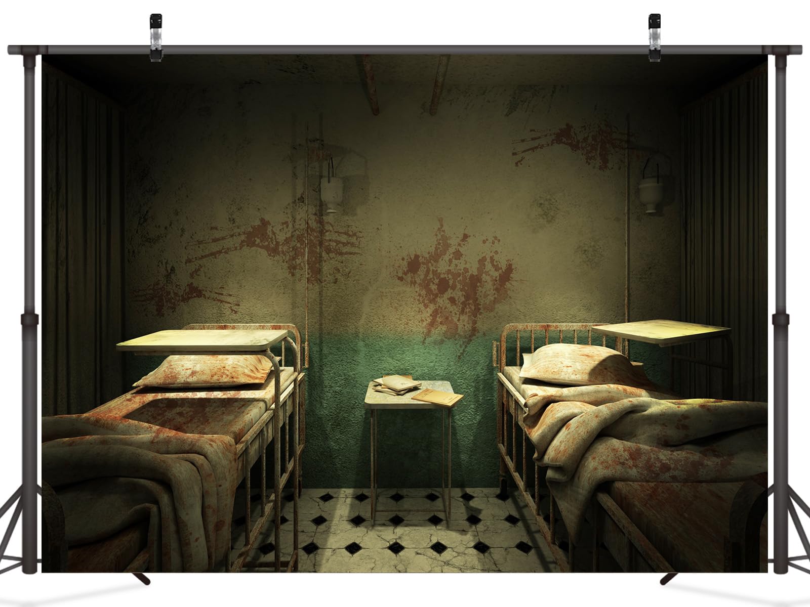 Abandoned Morgue Background BELECO Hospital Backdrop 12x8ft - Abandoned ...