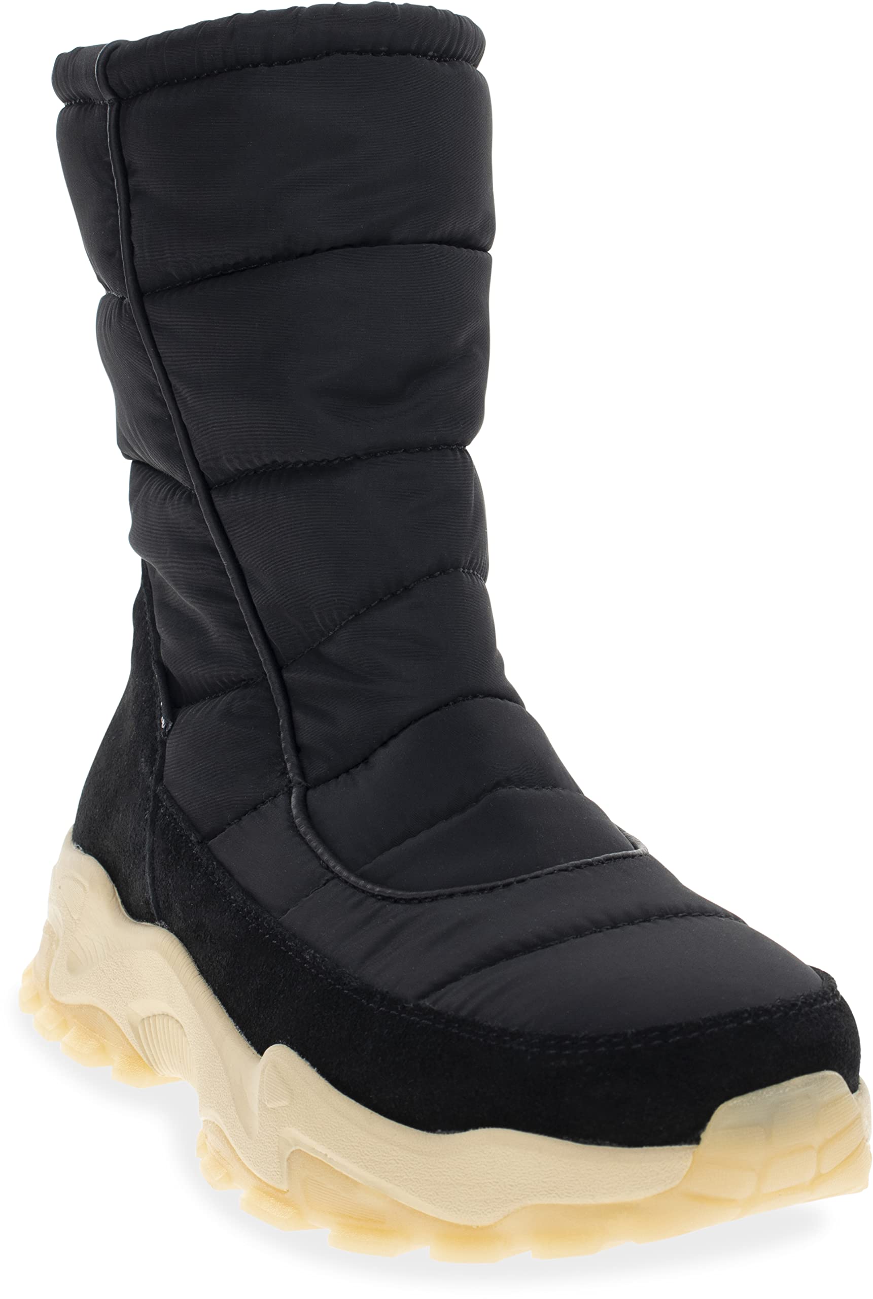 Chooka Women's Waterproof Lenox Puffer Sport Boot Snow 10 Black for ...