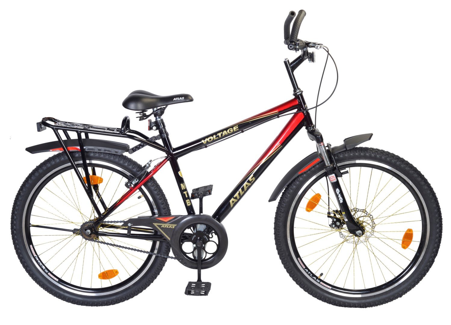 Buy Atlas Voltage Stainless Steel 18.5 Inches Frame Single Speed ...