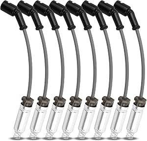 Amazon.com: 19431551 Sparkplug Wire Kit,Spark Plug Wires Set Compatible with Selected Cadillac ...