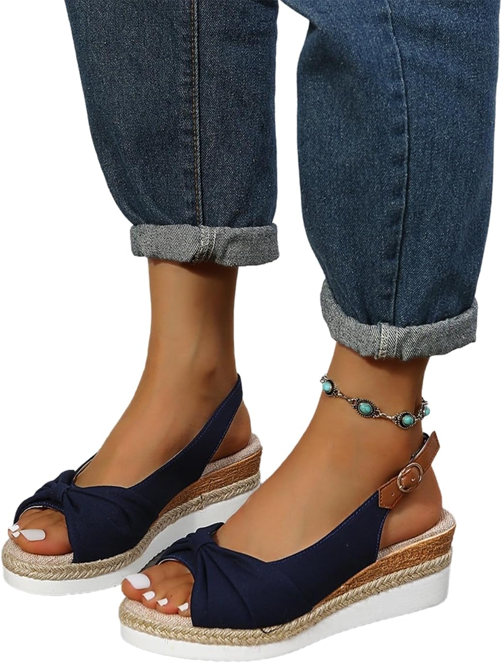 Libiyi Women's Ultra-Comfy Breathable Sandals Orthotic Sandals for ...