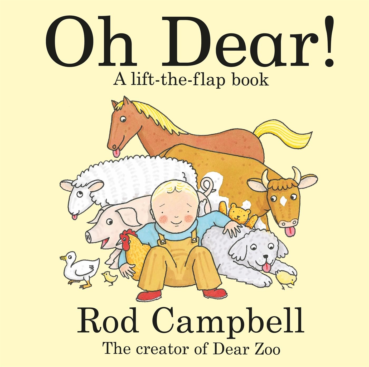 Oh Dear!: A Lift-the-flap Farm Book from the Creator of Dear Zoo : Campbell, Rod: Amazon.com.au ...