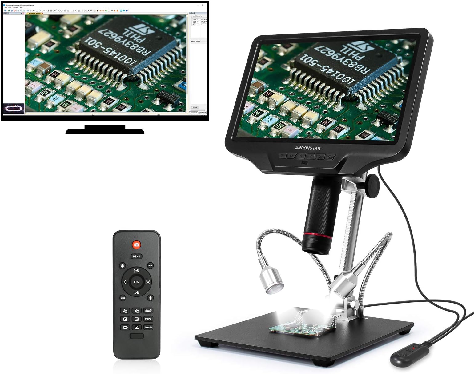 Amazon.com : Vividia HM-250 HDMI/LCD/TV/USB 1028P 220X Portable Digital ...