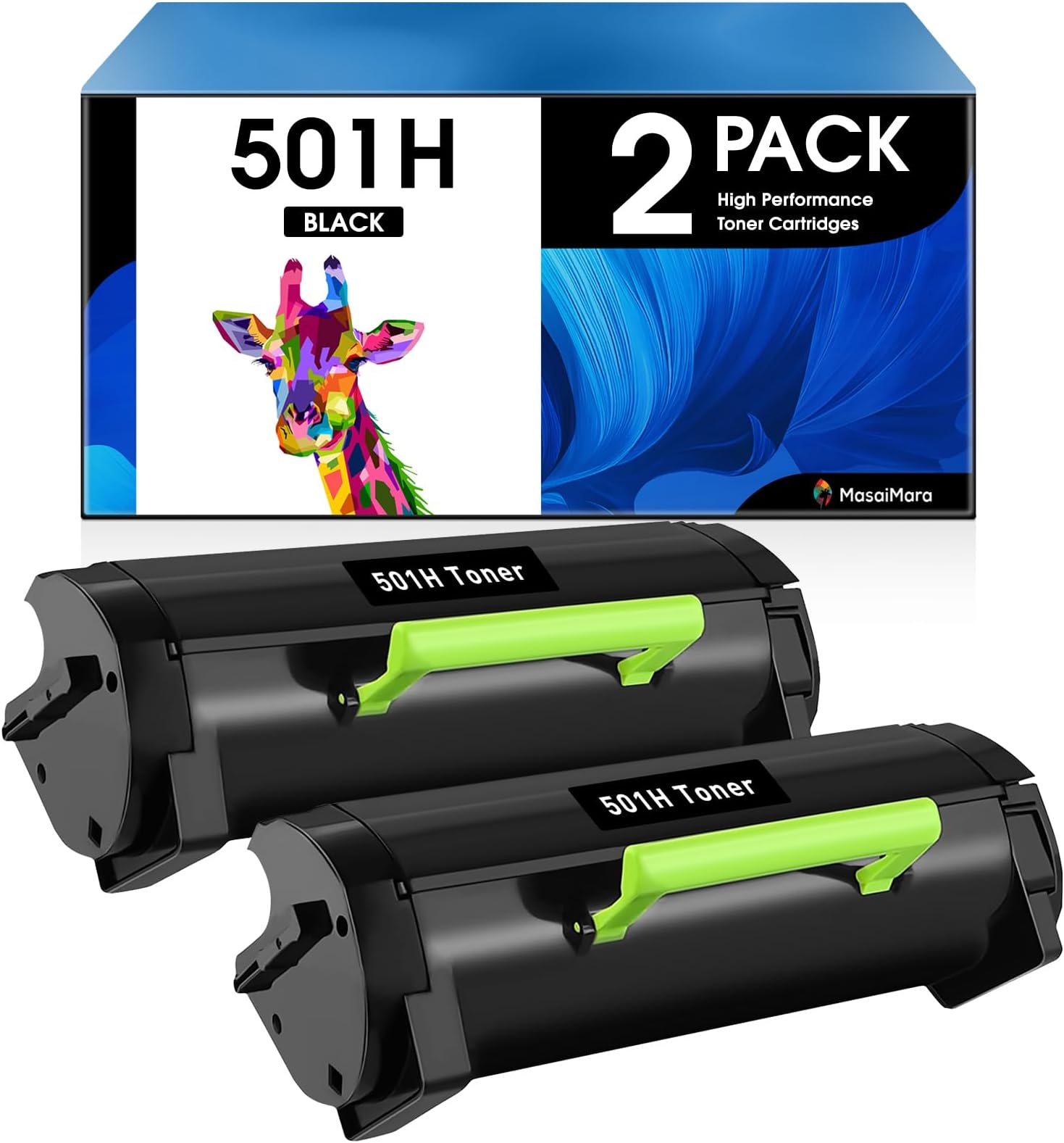 Amazon.com: Be Green Ink Lexmark 50F1U00 (501U) Ultra High Yield ...