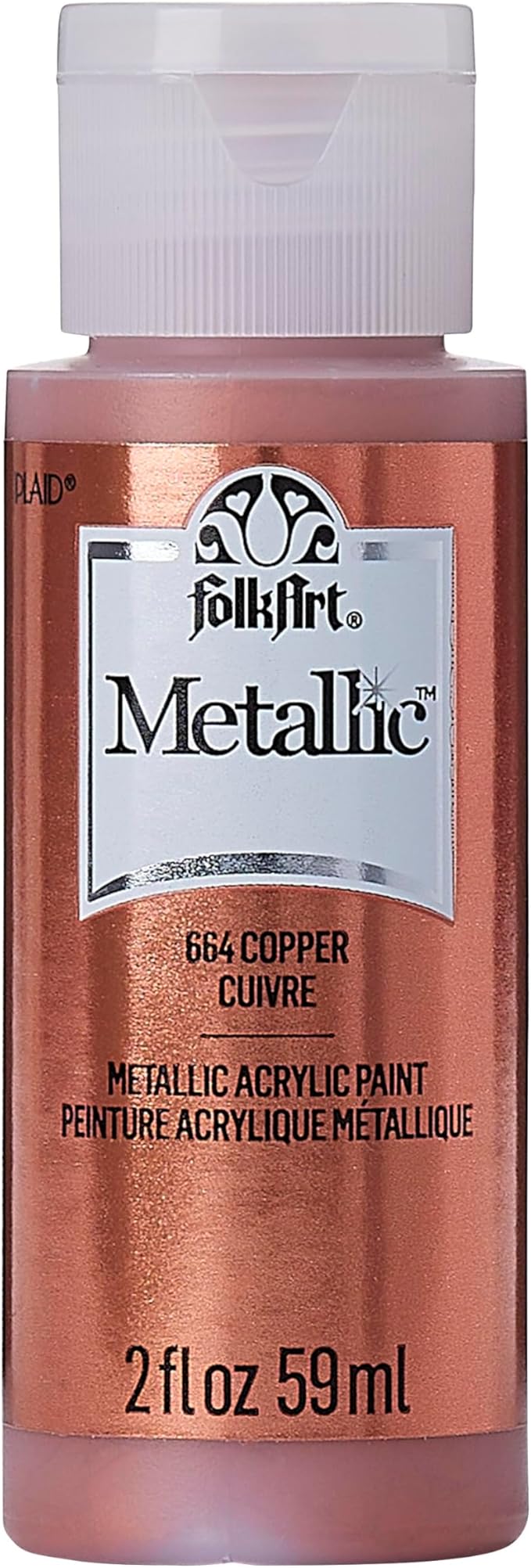Amazon.com: FolkArt Copper Acrylic Paint, 2 Fl Oz (Pack of 1)
