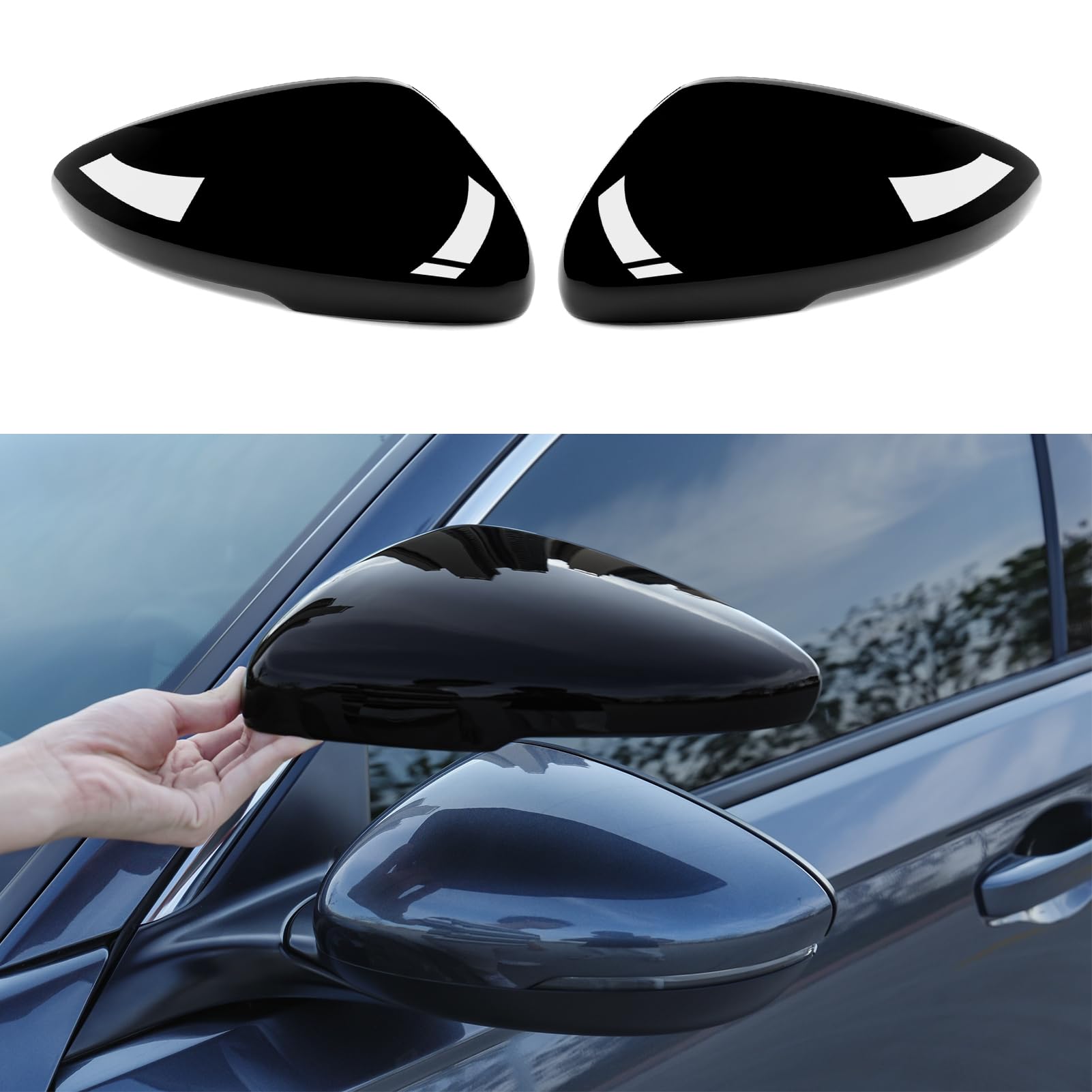 Amazon.com: Thenice 11th Gen Accord Accessories Side Mirror Cover ...