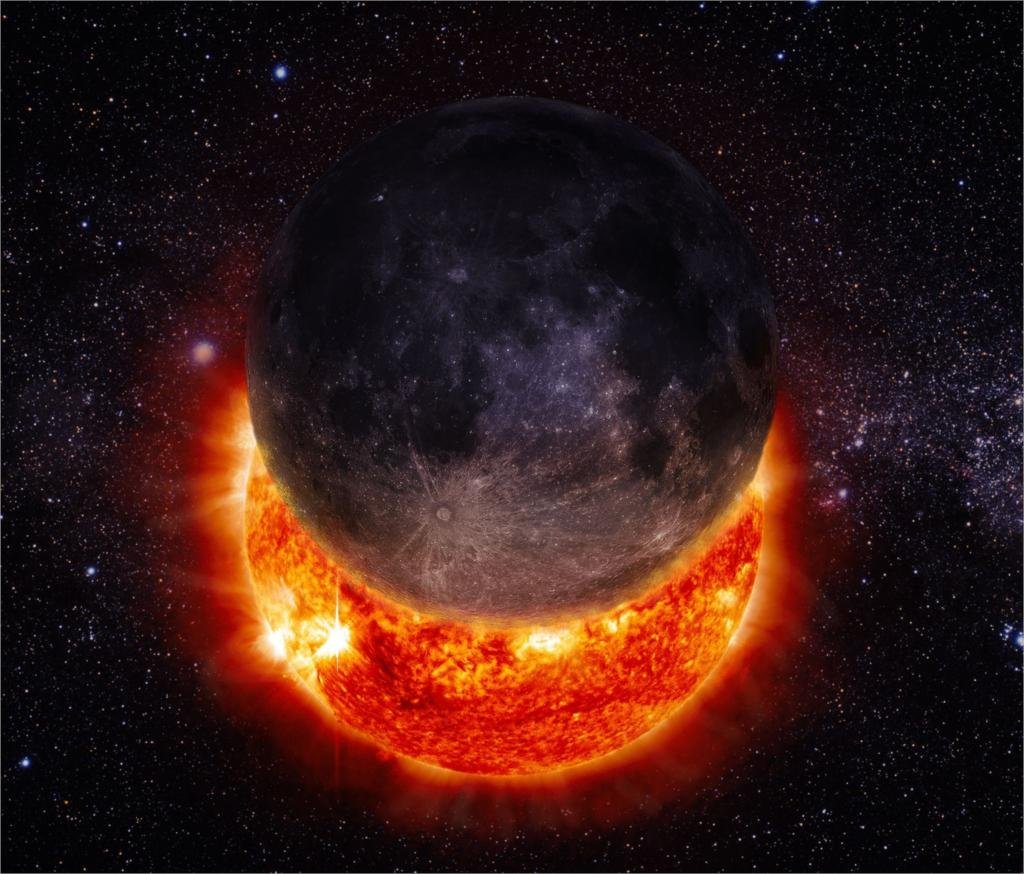 Solar Eclipse From Moon