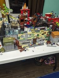 Amazon.com: Military Base Building Block Toy for Army War Accessories ...