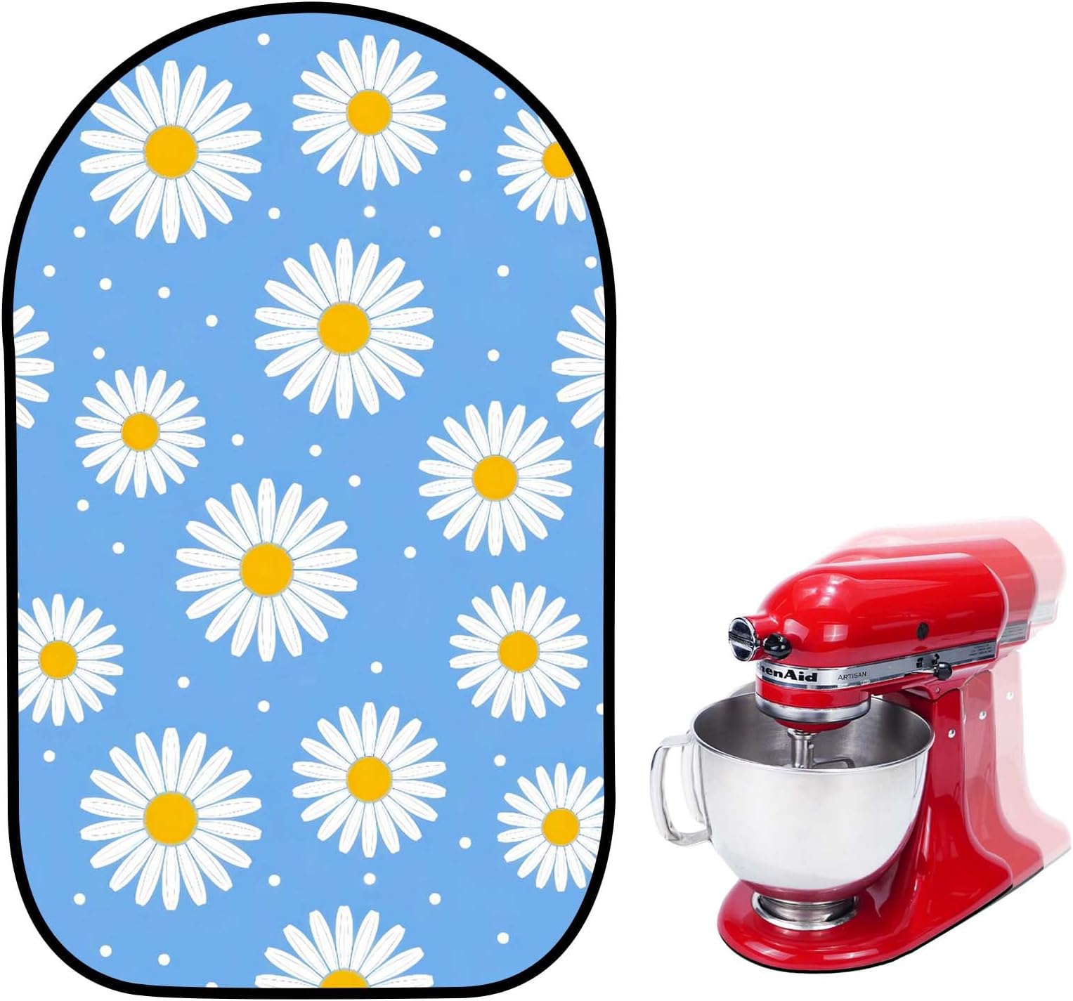 Amazon.com: Bamboo Mixer Slider Mat Compatible with Kitchen-aid 4.5-5 ...