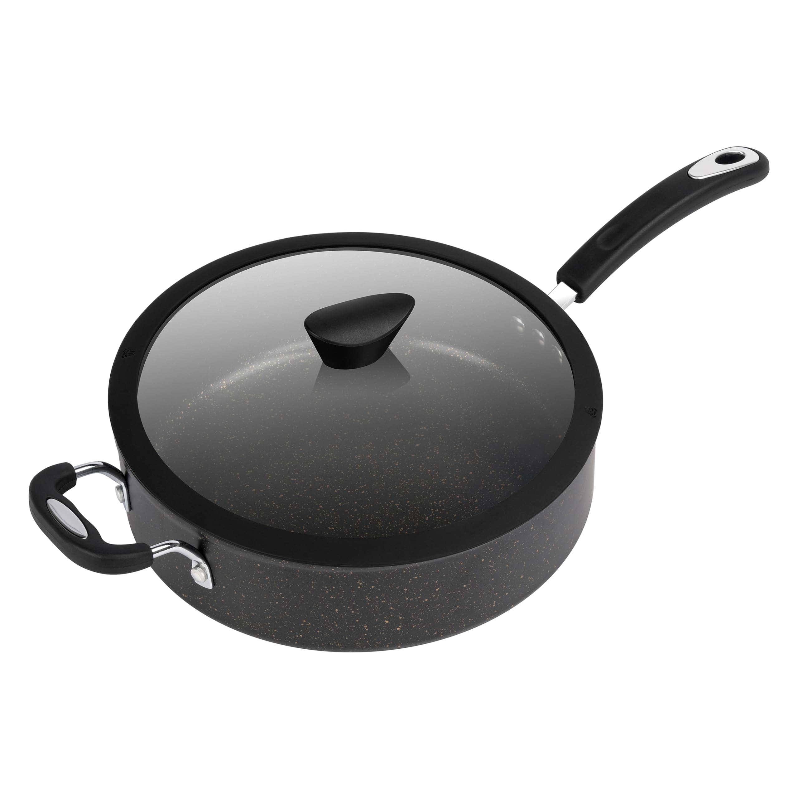 Snapklik.com : The All-In-One Stone Sauce Pan By Ozeri - 100% APEO