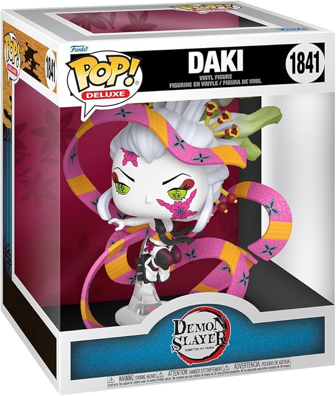 Funko Pop! Deluxe: Demon Slayer - Daki (Demon Form), with Chase (Style ...